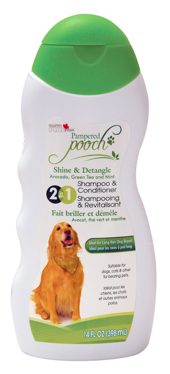 Pampered Pooch 2 in 1 Shampoo and Conditioner – Hagersville Pet Store
